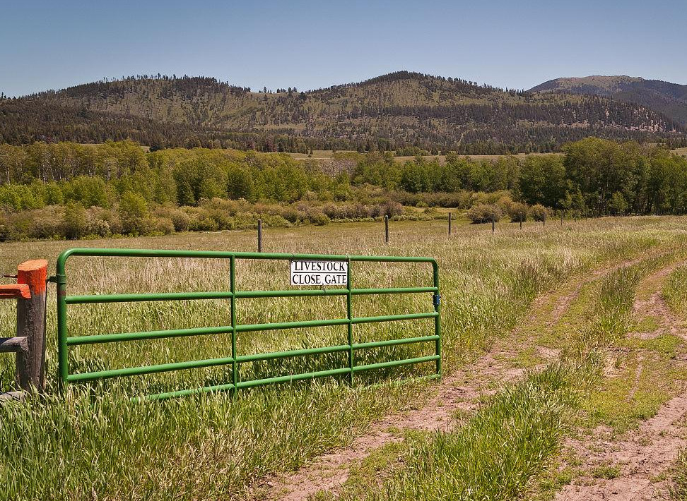 V Stay Galvanized Cattle Fence Gate - Heavy Duty Farm Gate