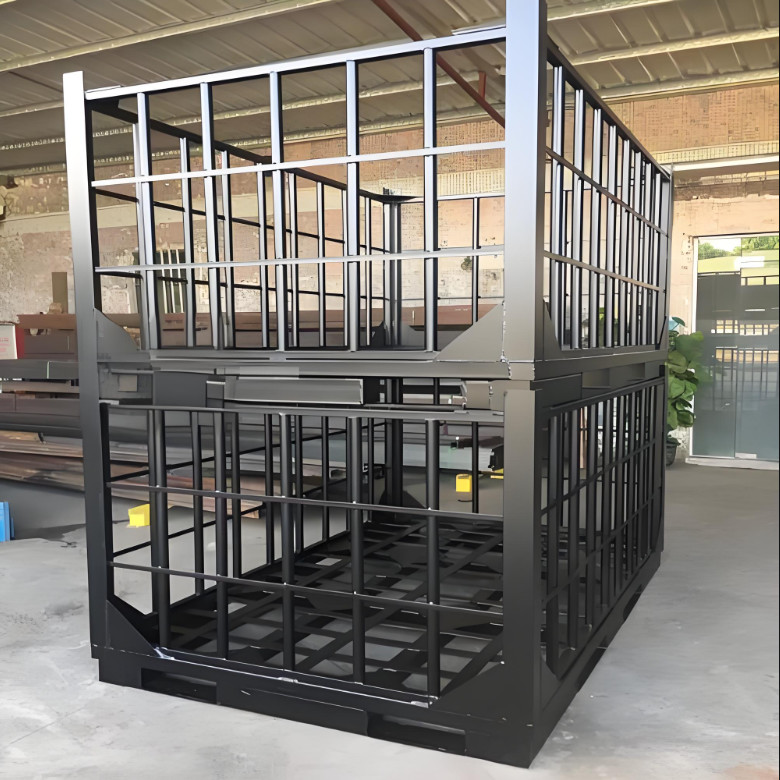 Two Door Animal Trap Cage 2.2M Collapsible Large Wild Animal Cage For ...