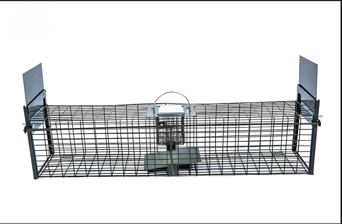 40" Heavy Duty Wild Boar Trap Cage - Humane Animal Snare