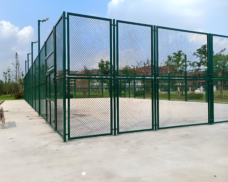 PVC Coated Steel Sport Fence for Tennis & Football Fields