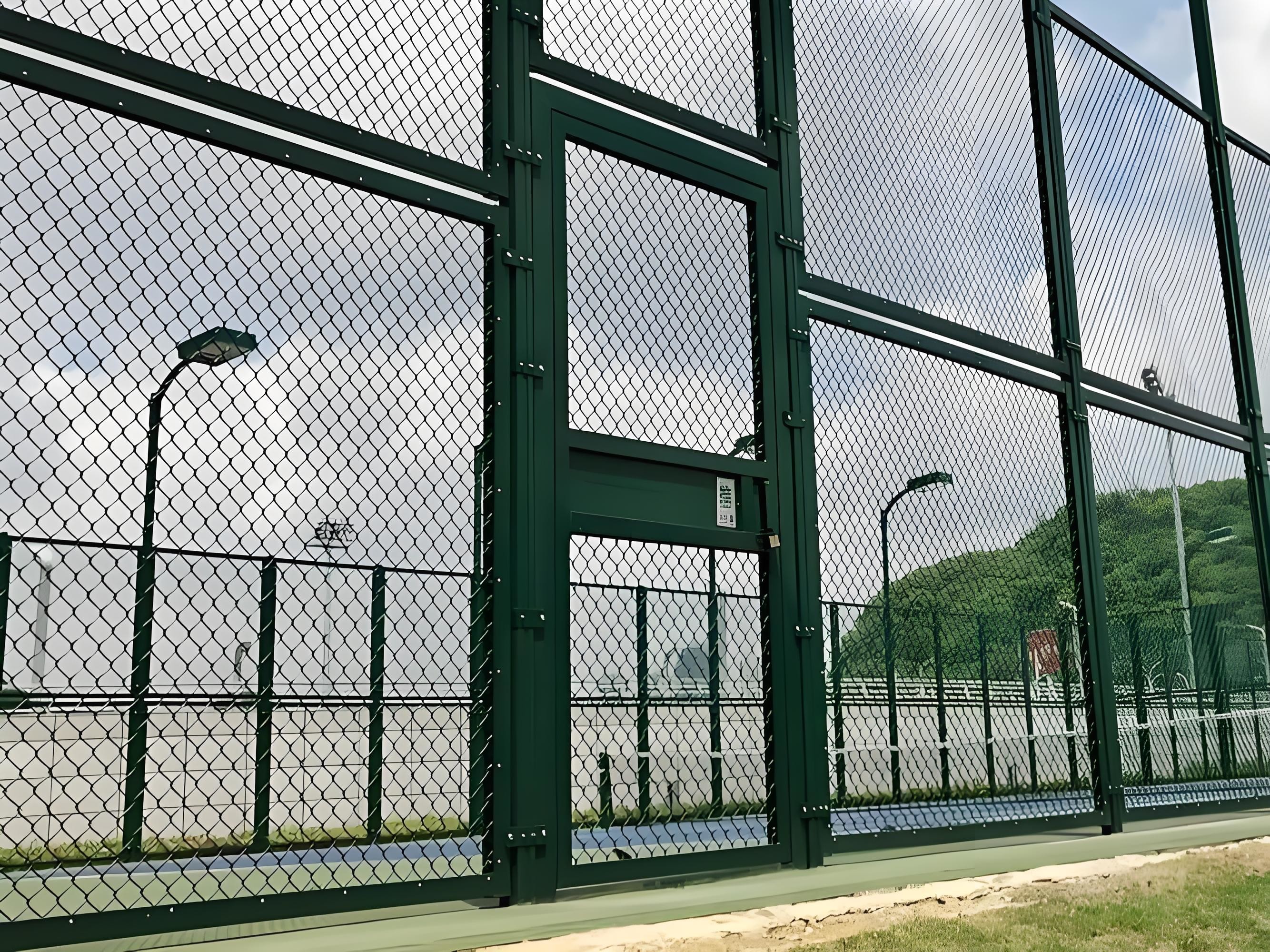PVC Coated Steel Sport Fence for Tennis & Football Fields